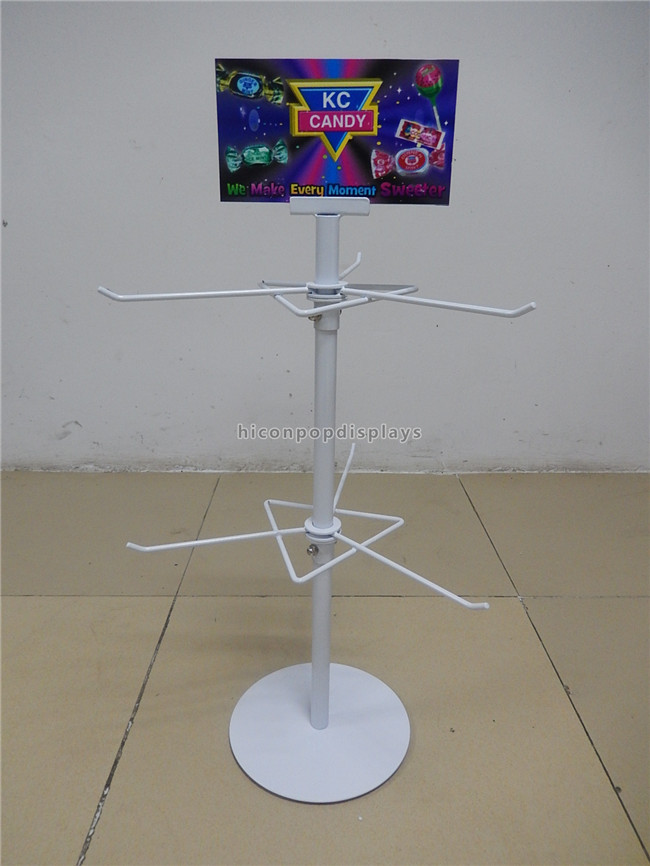 El piso que coloca exhibiciones de mercancía del POP, Metal soportes de ...